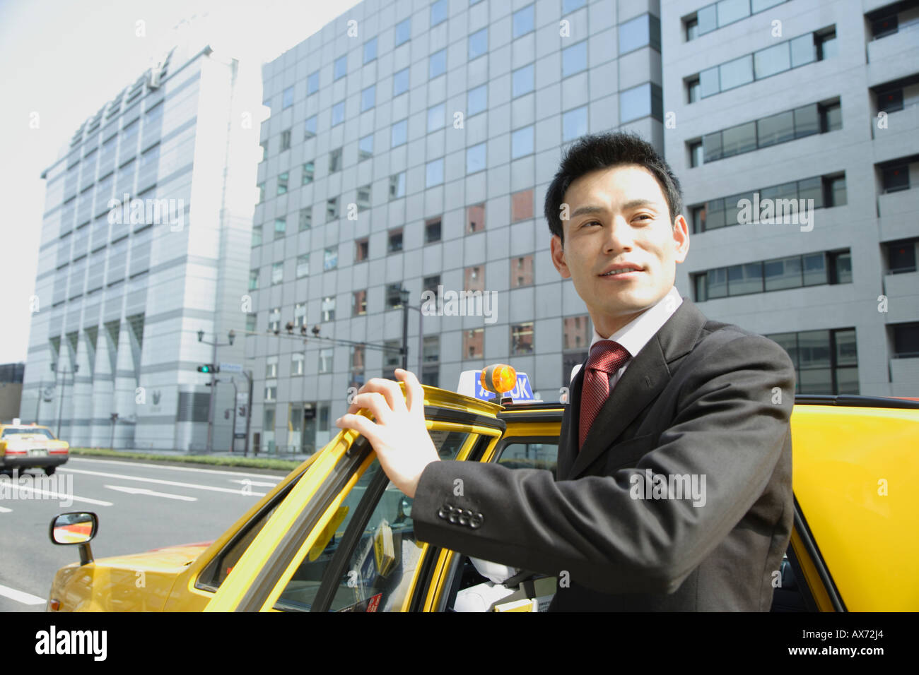 Man is stepping out of car hi-res stock photography and images - Alamy