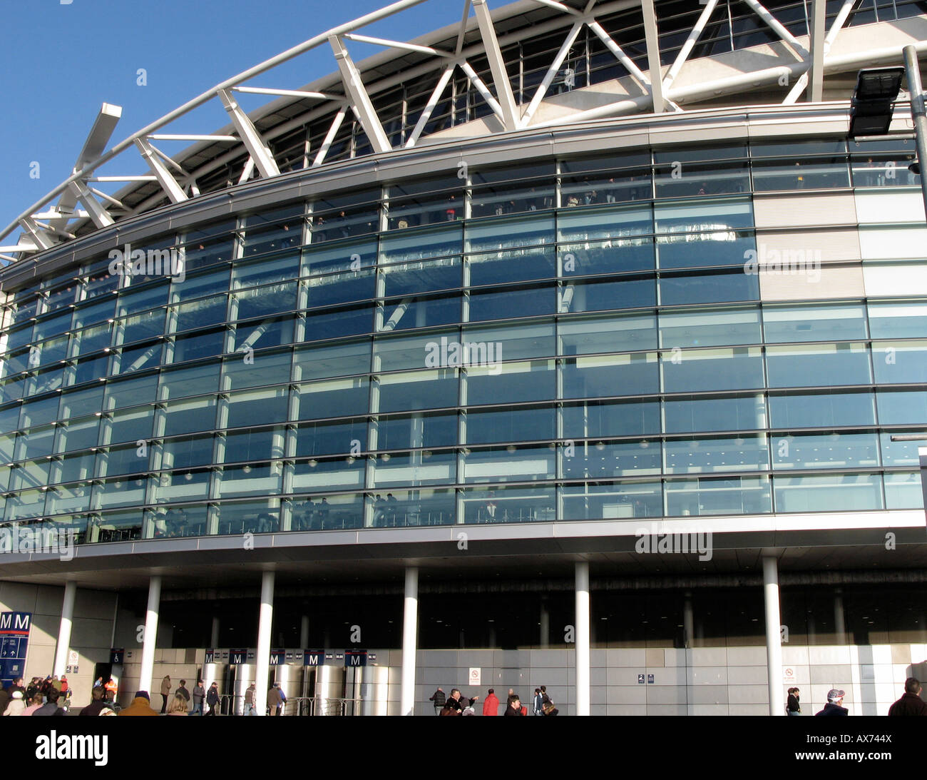The new Wembly Stadium London England UK 2007 Stock Photo - Alamy
