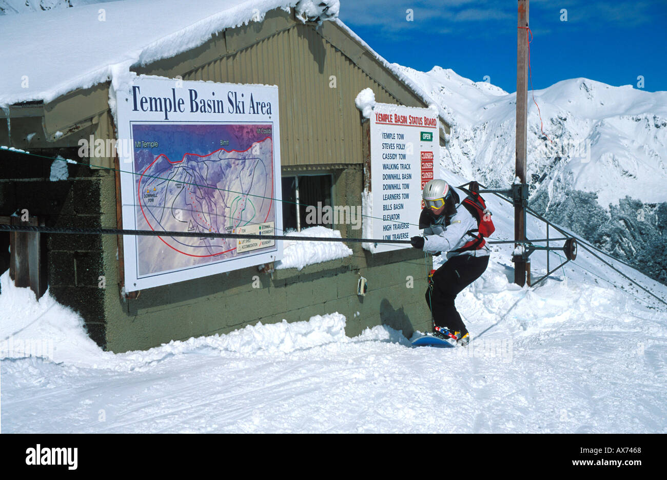 Rope tow new zealand hi-res stock photography and images - Alamy