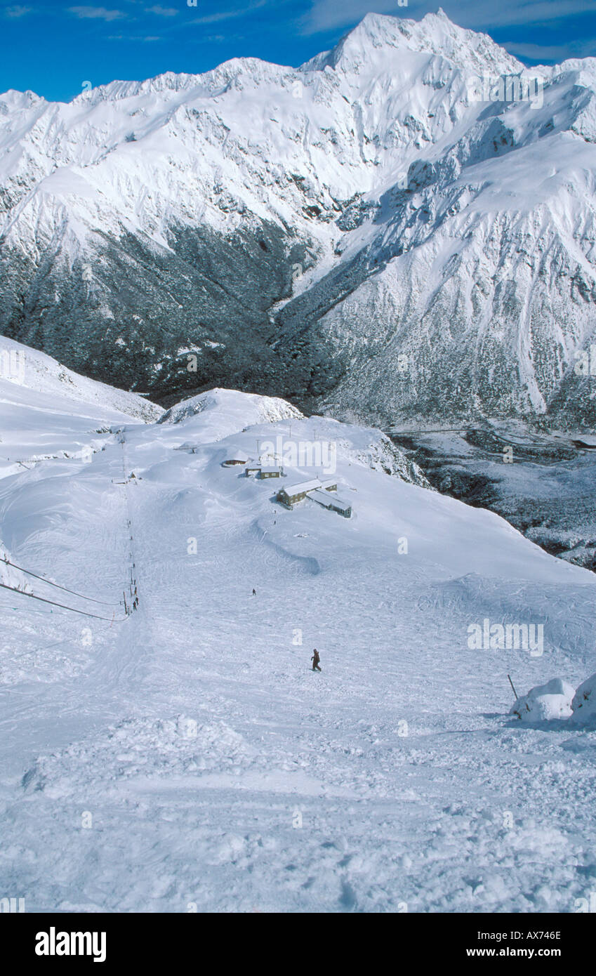 Temple basin new zealand ski hi-res stock photography and images - Alamy