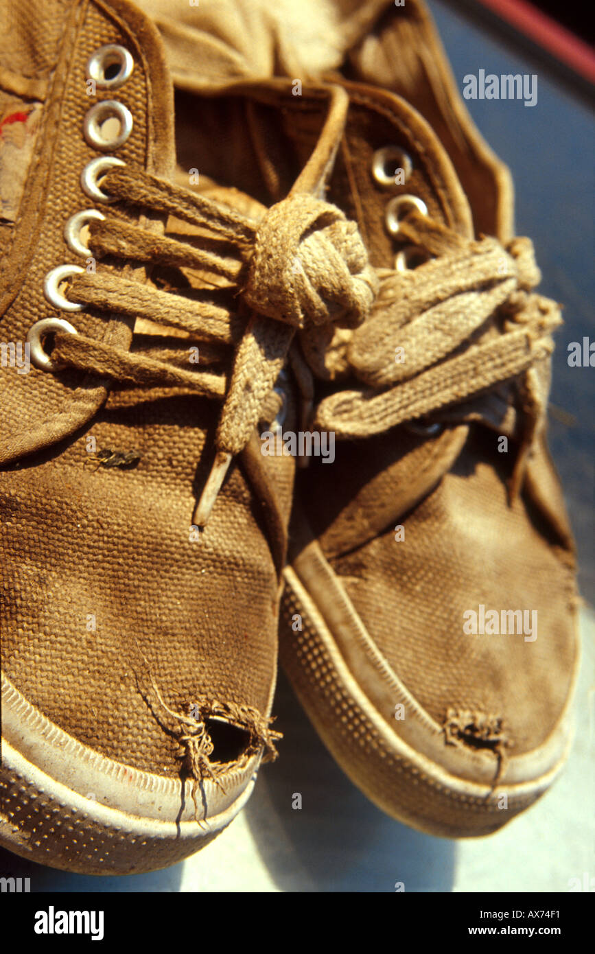 Tatty shoes hi-res stock photography and images - Alamy