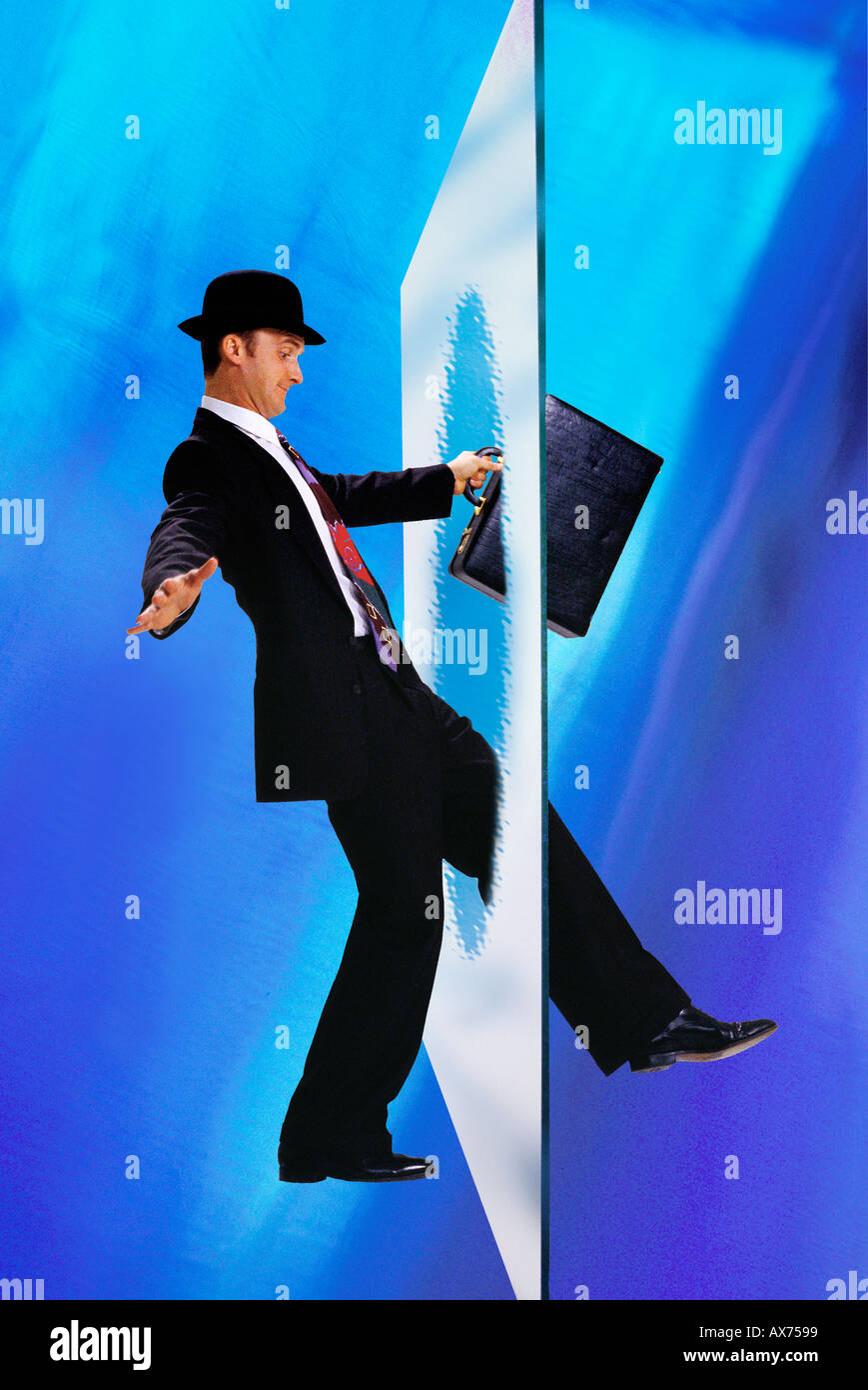 Stepping through doorway hi-res stock photography and images - Alamy