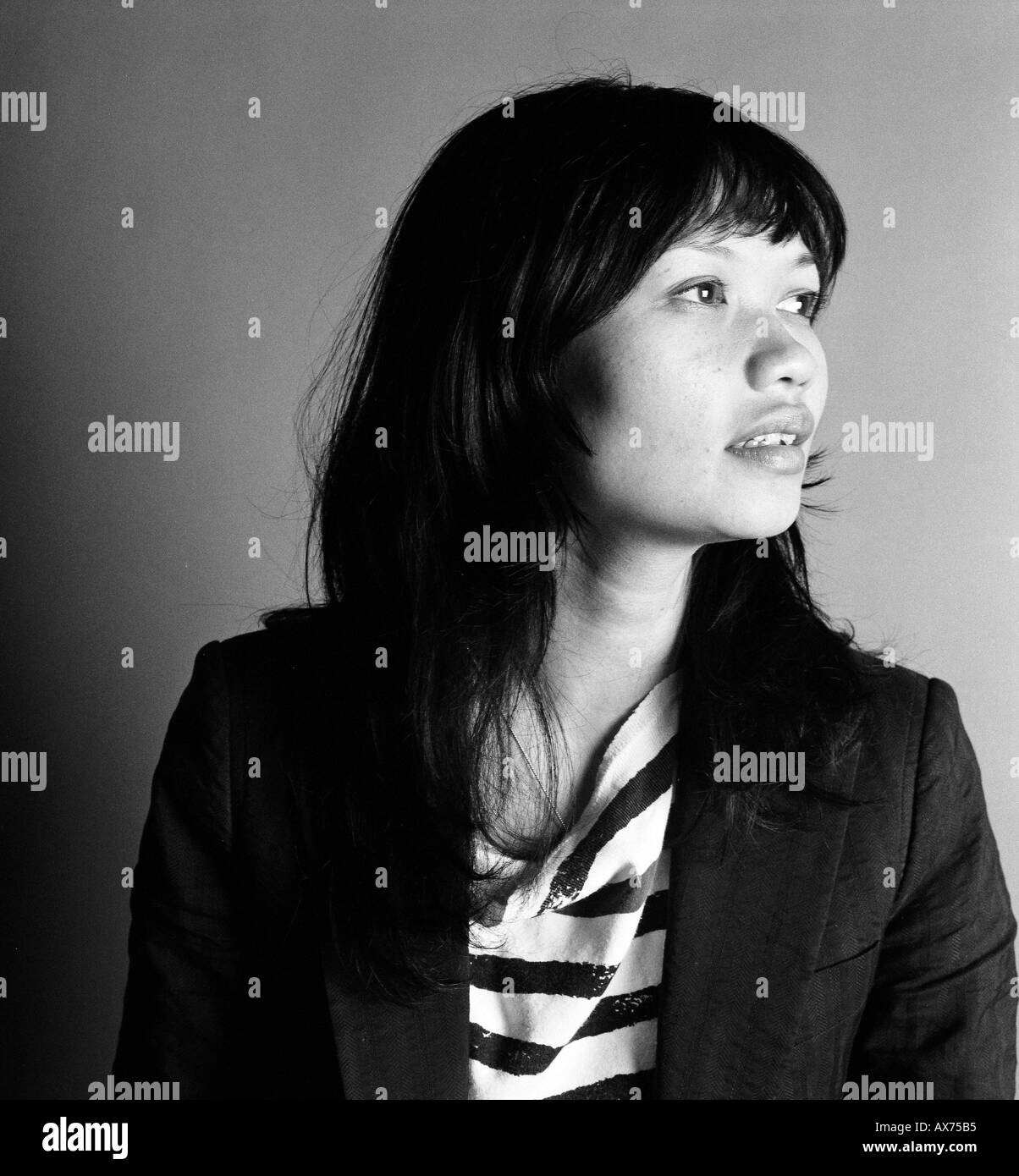 Bic Runga portrait London UK Stock Photo - Alamy