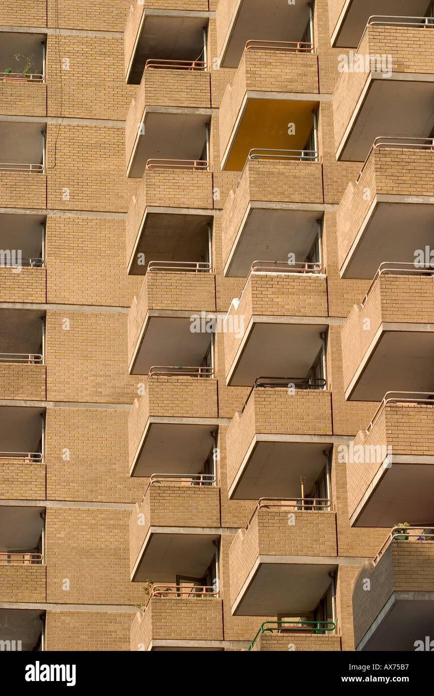 High Rise flats London Stock Photo - Alamy