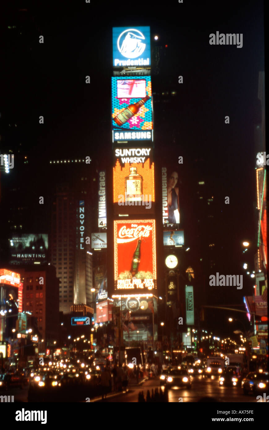 Seventh Avenue Times Square New York USA Stock Photo - Alamy