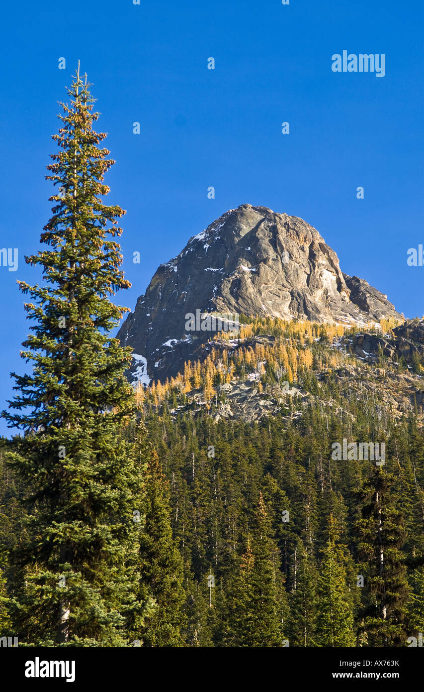 Liberty Bell Mountain Cascades Mountains Washington Stock Photo - Alamy