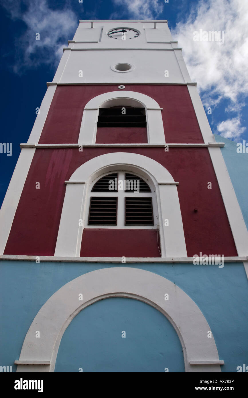 Fort Zoutman Willem III Tower in Oranjestad, Aruba Stock Photo - Alamy