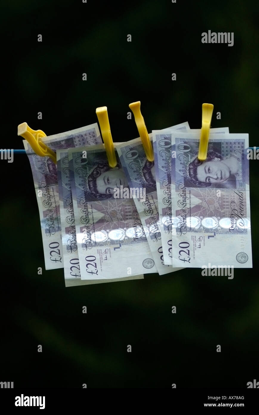 Money Washing Line Uk High Resolution Stock Photography and Images - Alamy