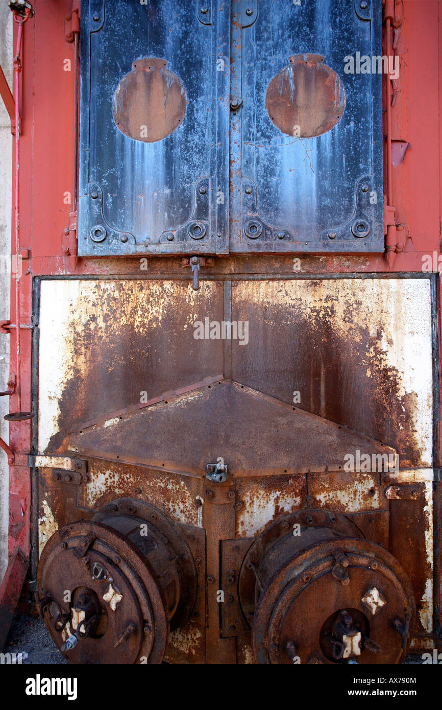Rusty Old Ship Boiler
