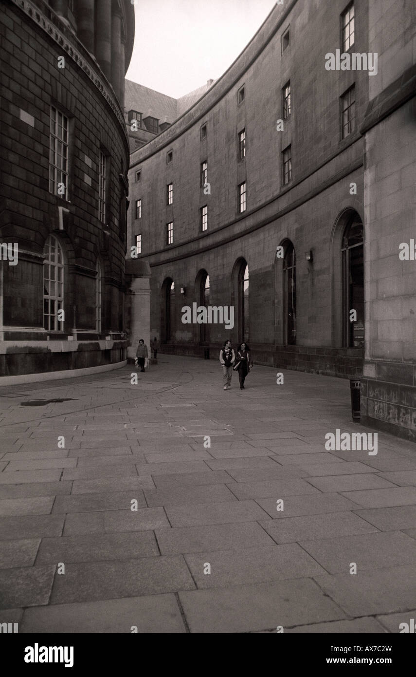 Library Walk, Central Library, New Town Hall, Manchester, UK Stock ...