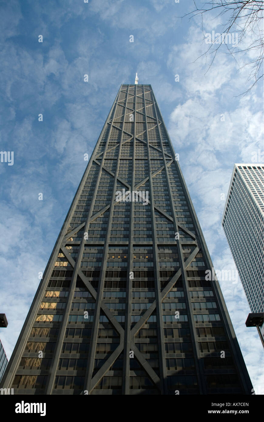 The John Hancock Building in Chicago Stock Photo - Alamy