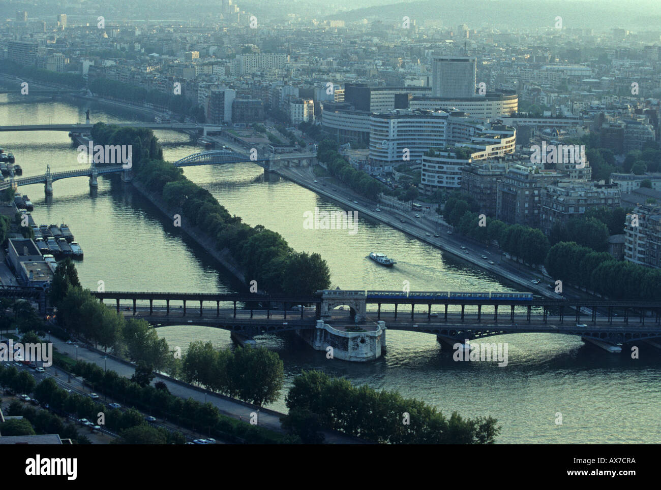 The Seine River in Paris France Europe Stock Photo - Alamy