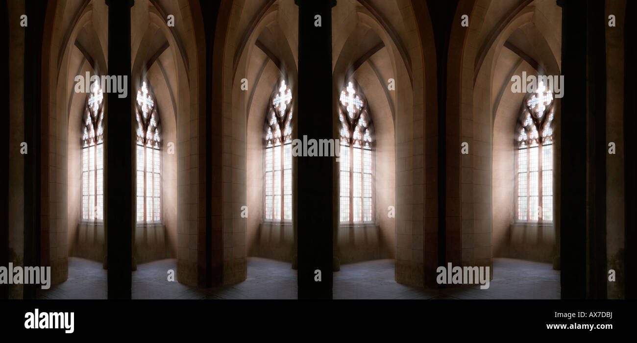 Cloister Eberbach, Germany, the film the name of the rose was shot here ...