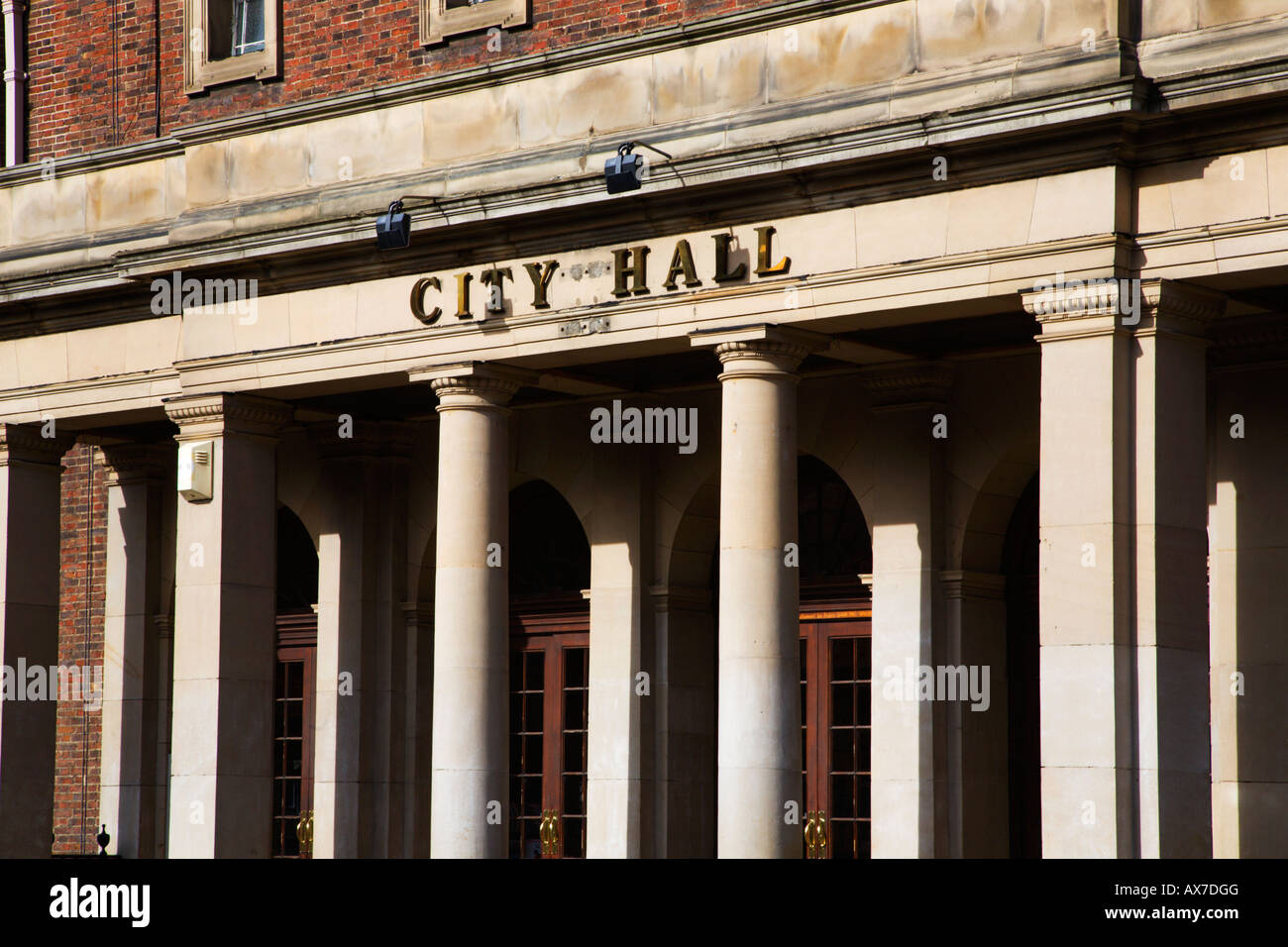 City Hall Newcastle Upon Tyne England Stock Photo - Alamy