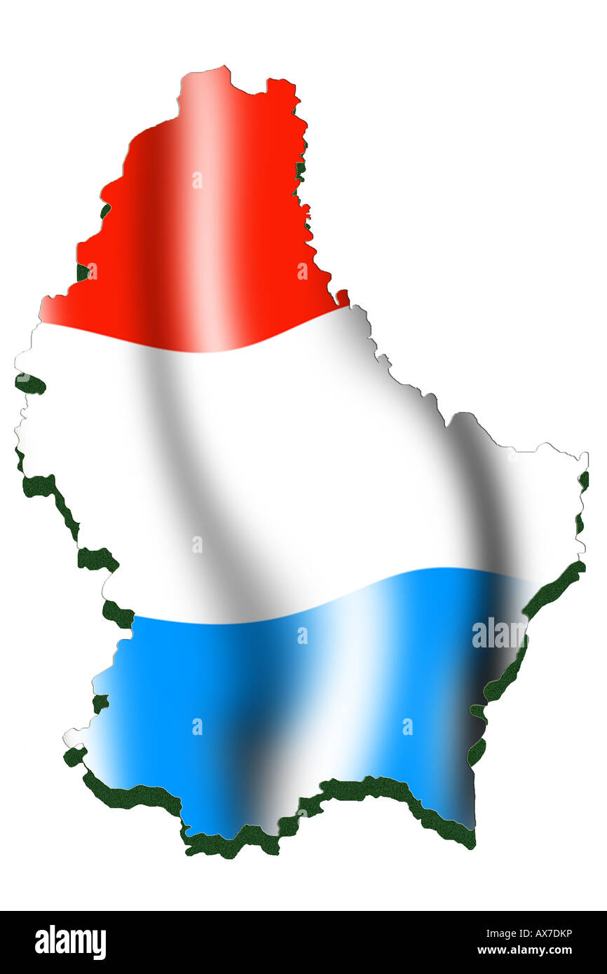 Luxembourg flag hi-res stock photography and images - Alamy