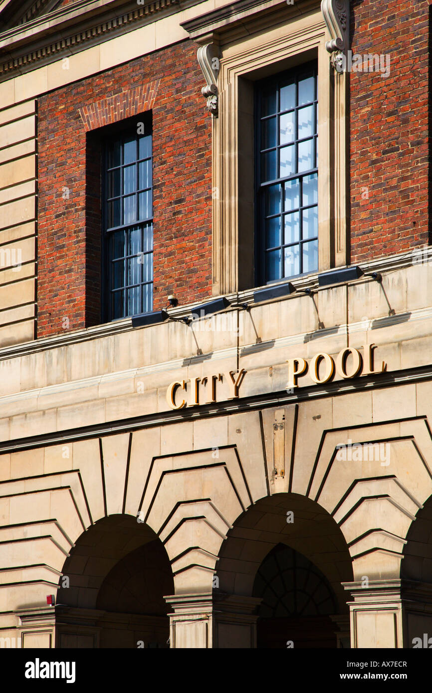 City Pool Newcastle Upon Tyne England Stock Photo - Alamy