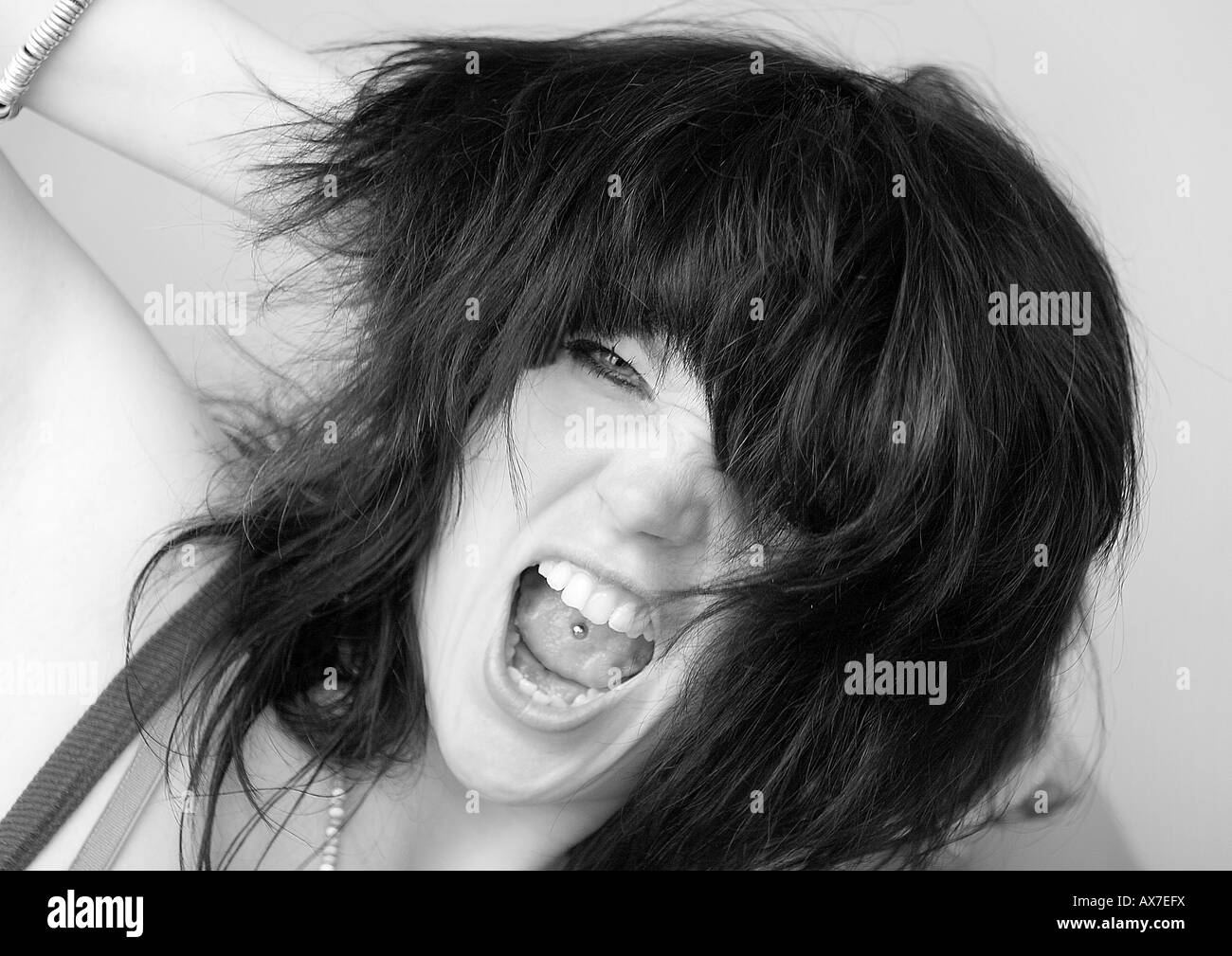 Angry punk Black and White Stock Photos & Images - Alamy