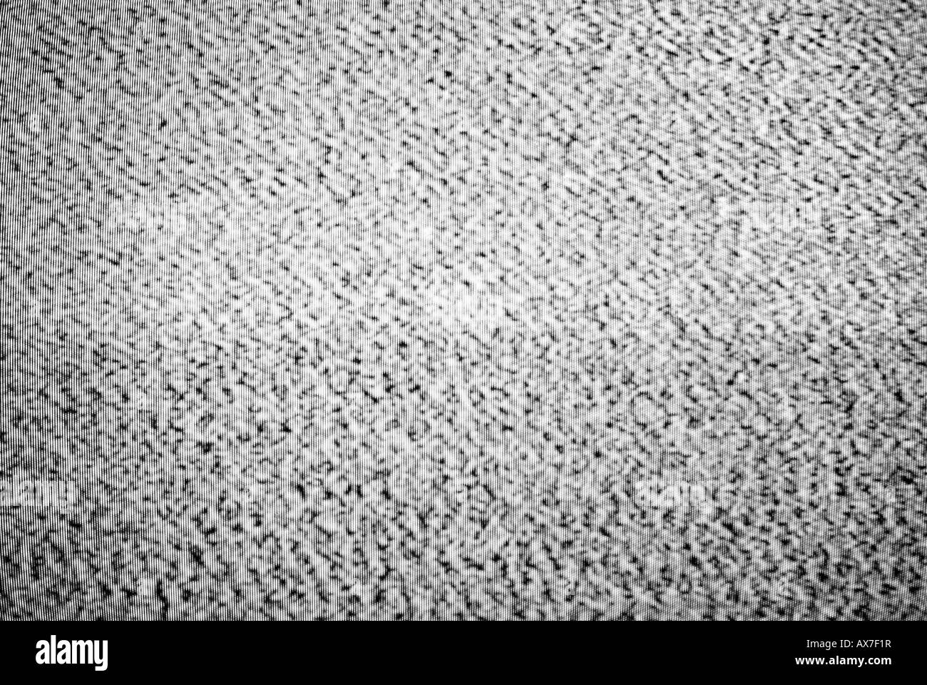 Tv static texture Black and White Stock Photos & Images - Alamy