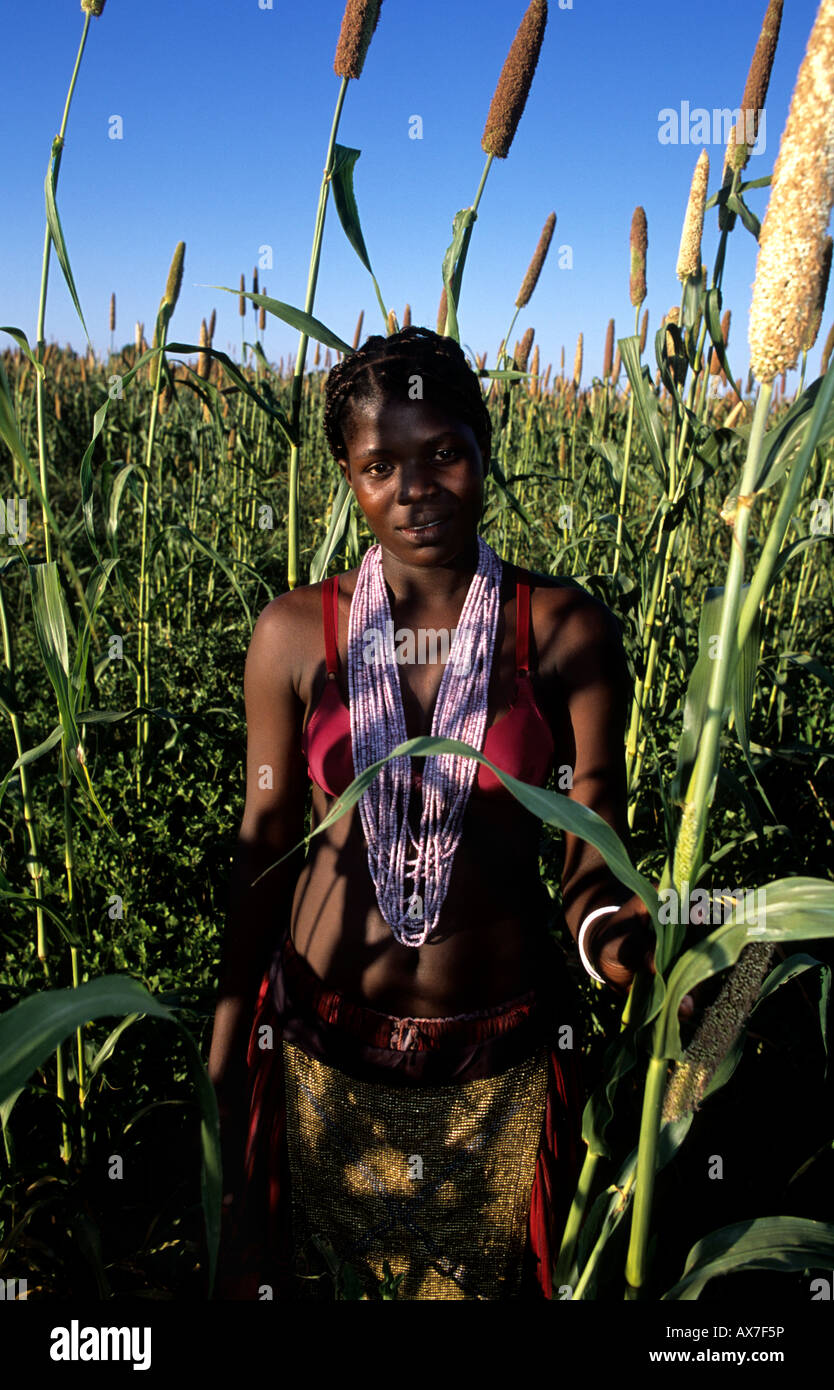 Ovambo traditional dress hi-res stock photography and images - Alamy