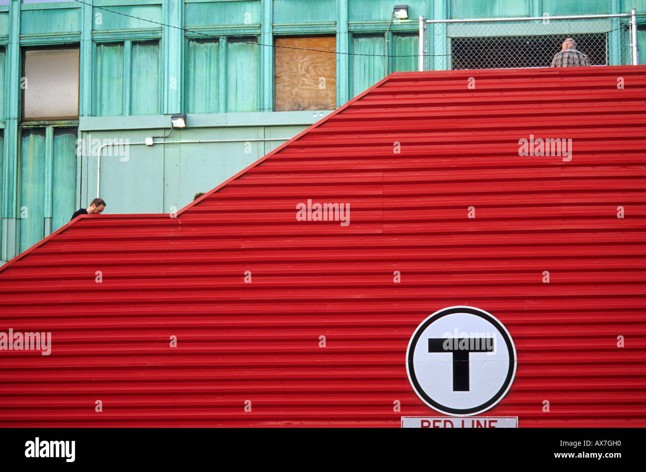 Subway train station, Red Line, Public Transport, MBTA, Boston ...