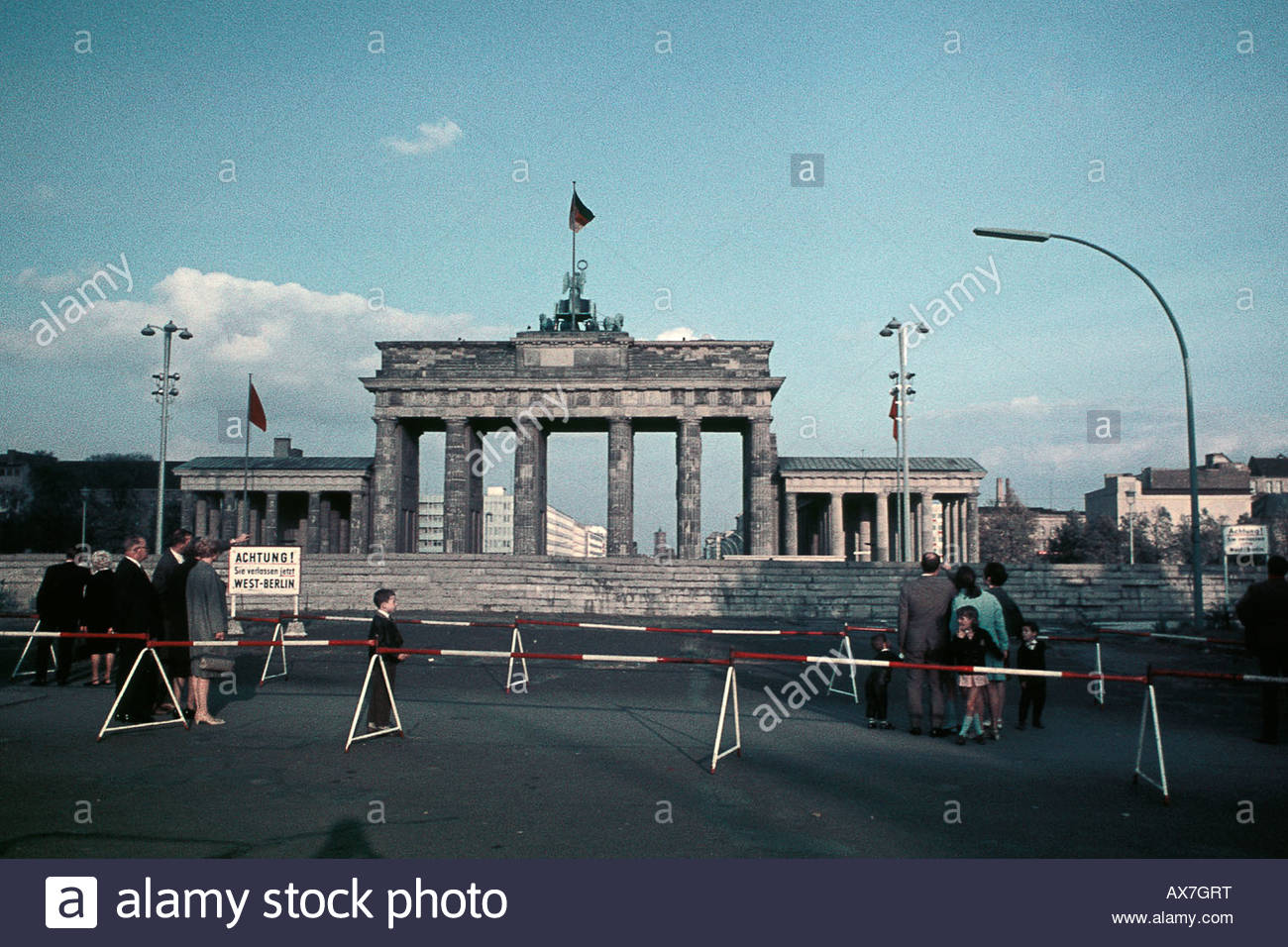 Brandenburg Gate Berlin Wall Stock Photos & Brandenburg Gate Berlin ...