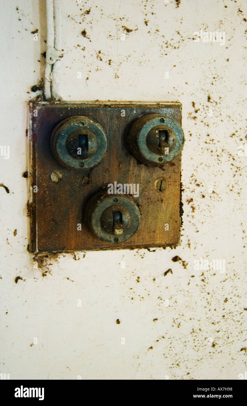Old bakelite switch hi-res stock photography and images - Alamy