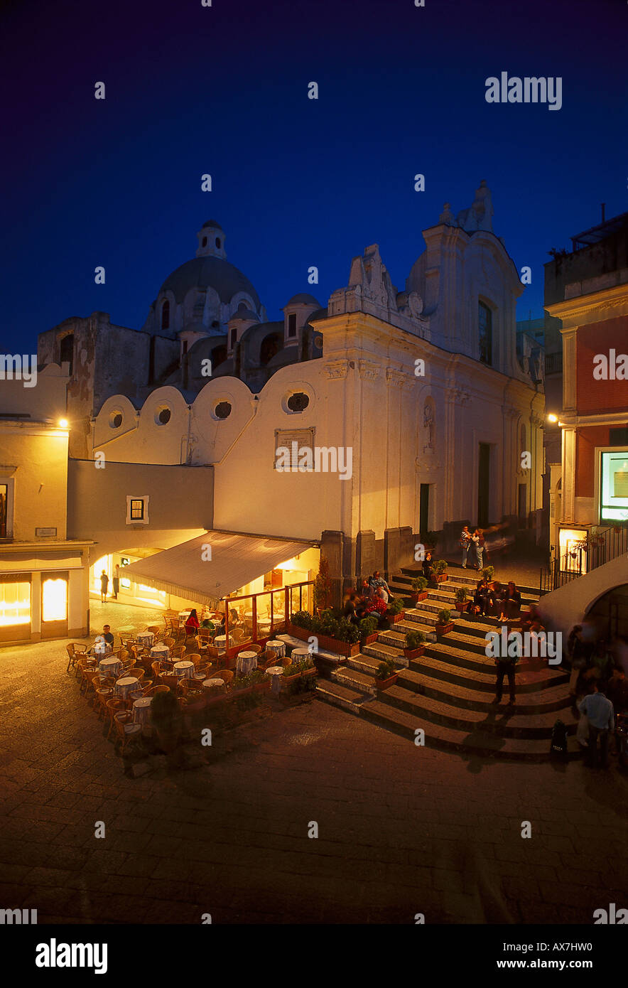 Italy capri houses old town hi-res stock photography and images - Alamy