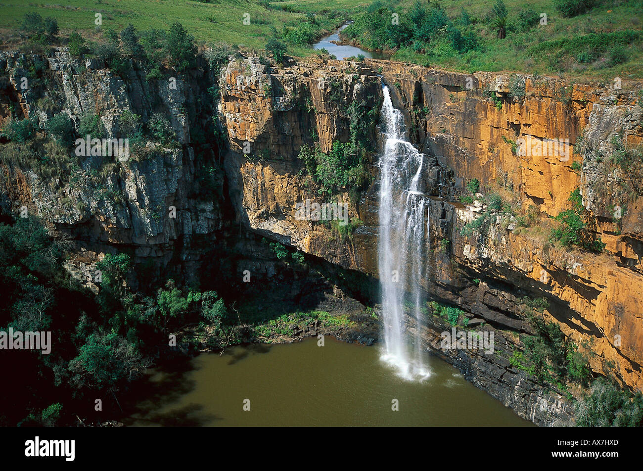 Berlin Falls, Panorama Route, Mpamalanga Suedafrika Stock Photo - Alamy