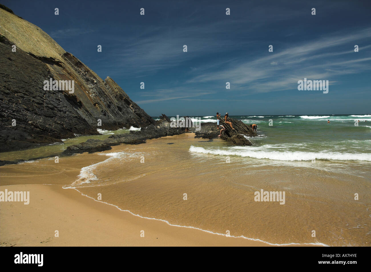 Carvalhal beach, Alentejo, Portugal Stock Photo - Alamy