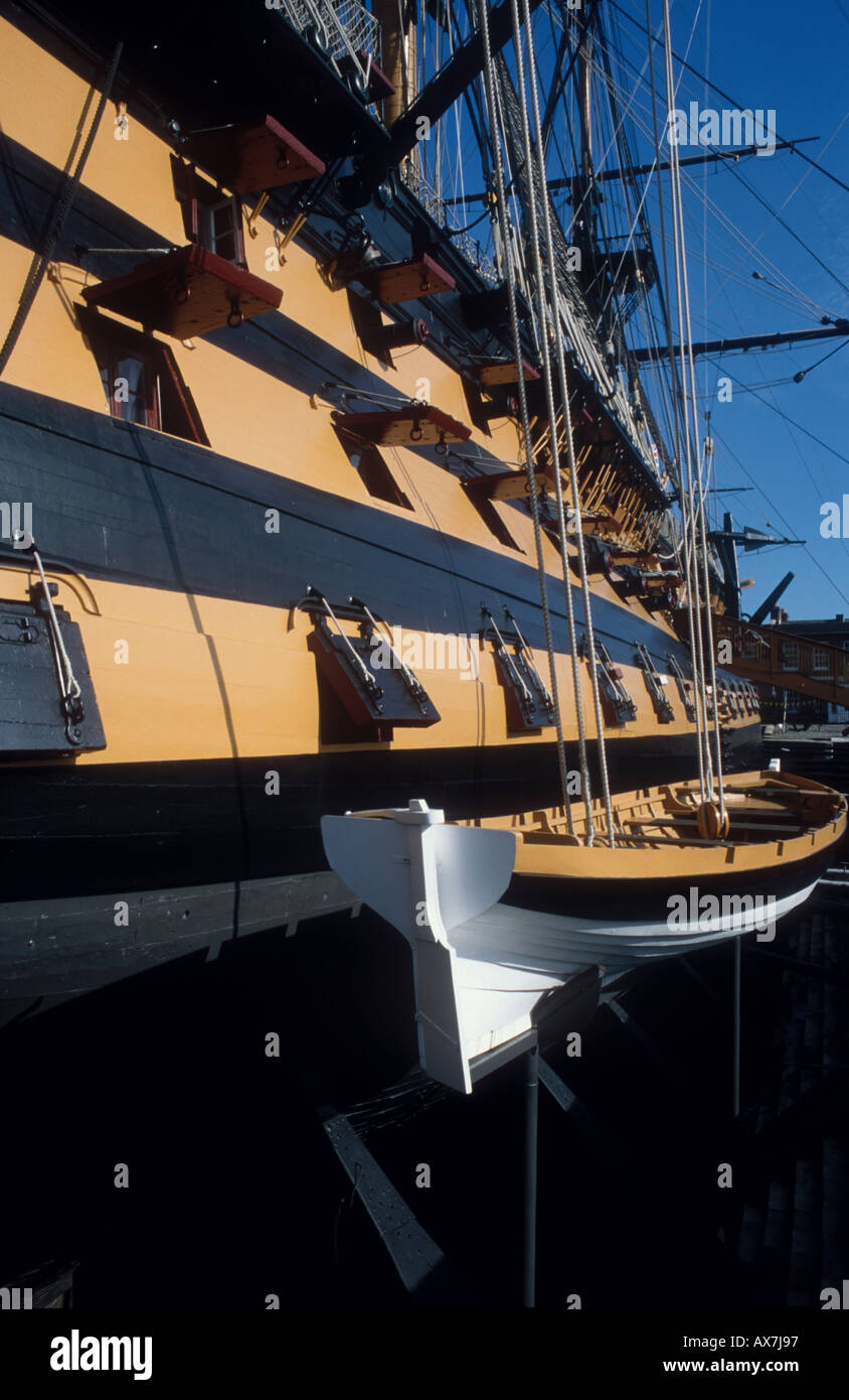 Hms nelson portsmouth naval base hi-res stock photography and images ...