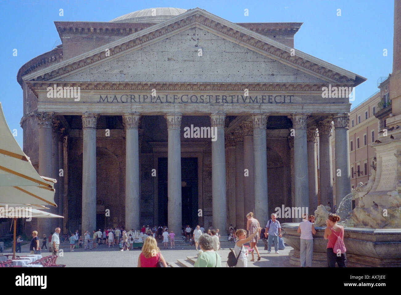 The Pantheon, Ancient Roman temple, Rome, Italy Stock Photo - Alamy
