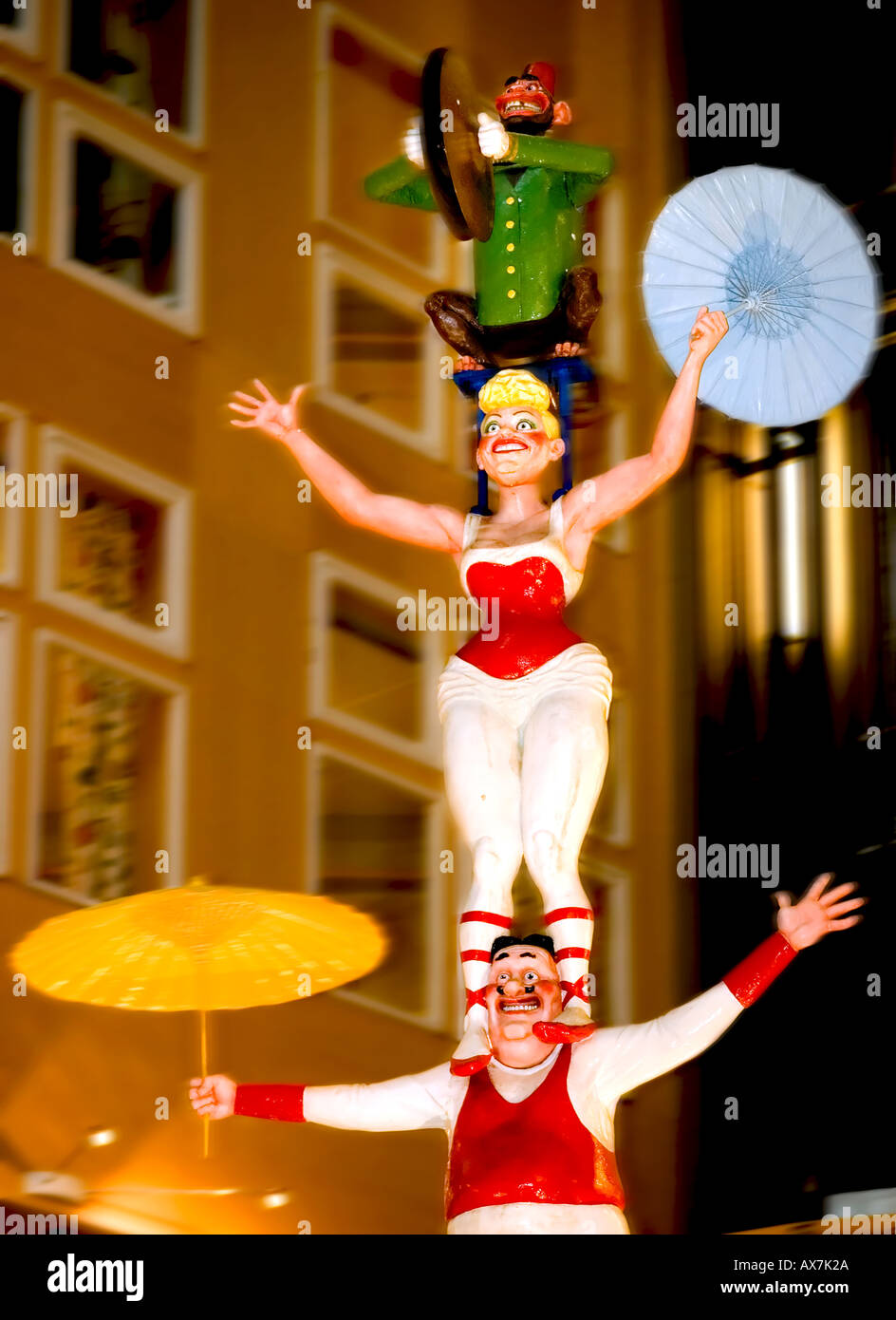 The merry circus crew puppets Stock Photo - Alamy