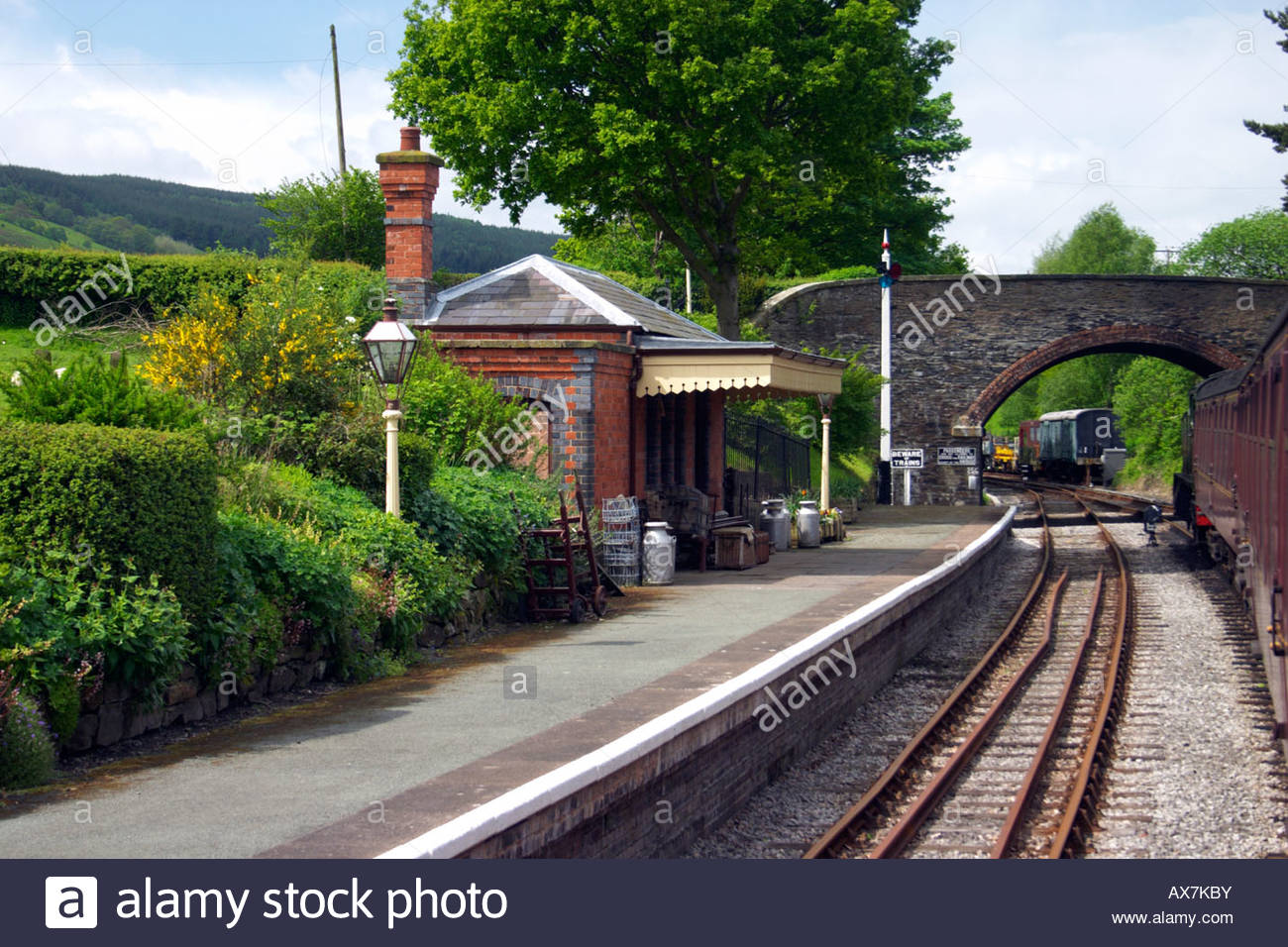Carrog Railway High Resolution Stock Photography and Images - Alamy