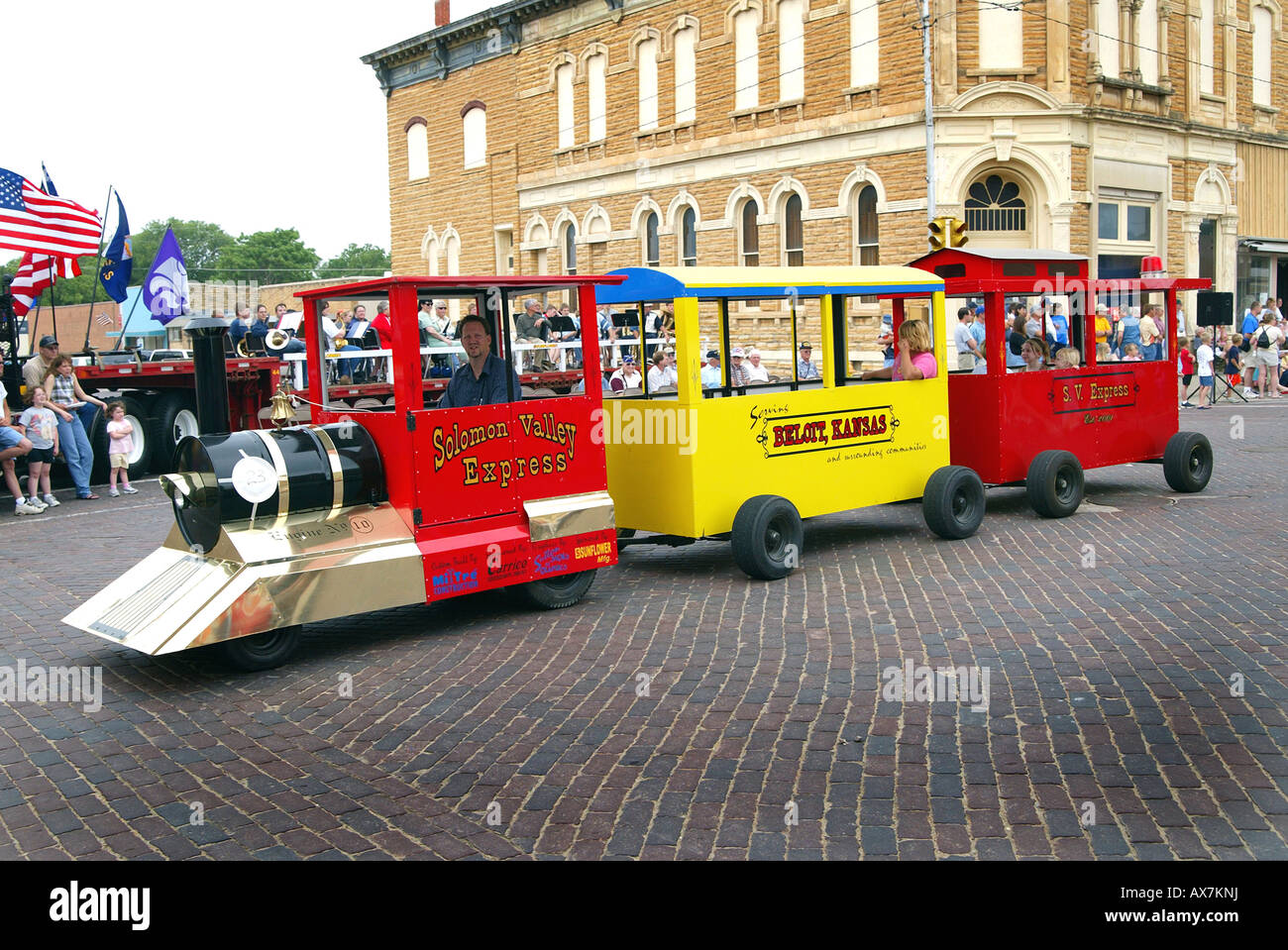 Small town parade, Kansas, USA Stock Photo - Alamy