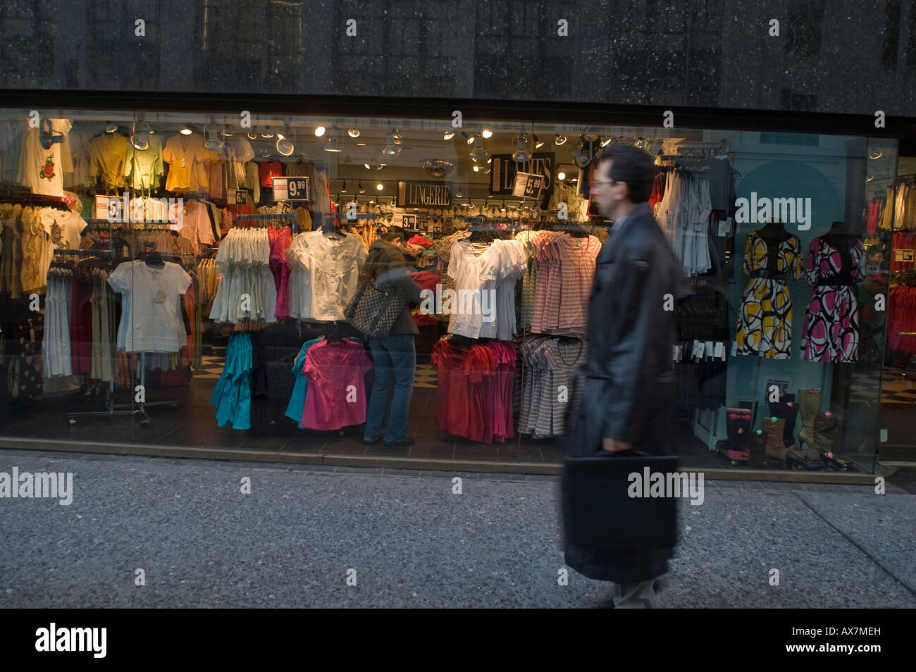 Shopping in Conway Department Stores in Midtown Manhattan on February ...
