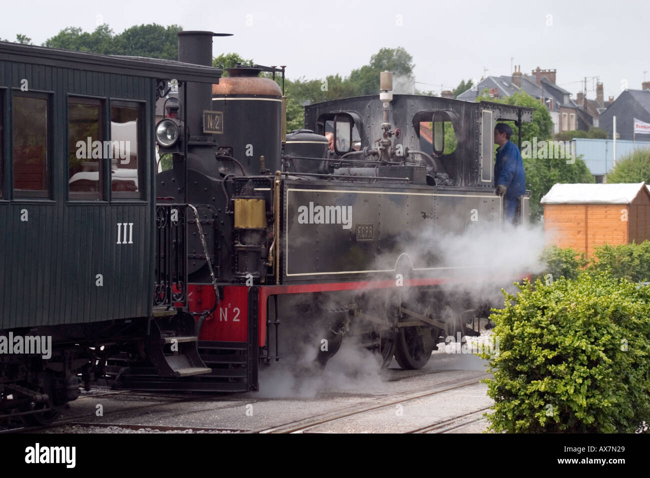 Steam locomotive france hi-res stock photography and images - Alamy