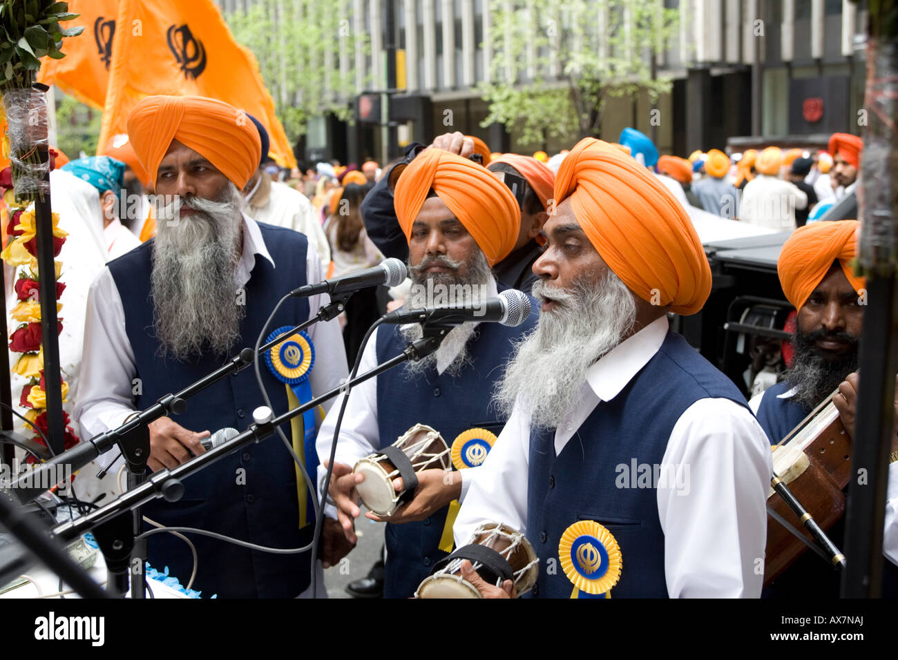 20th annual Sikh parade and festival in New York City in 2007 Stock ...