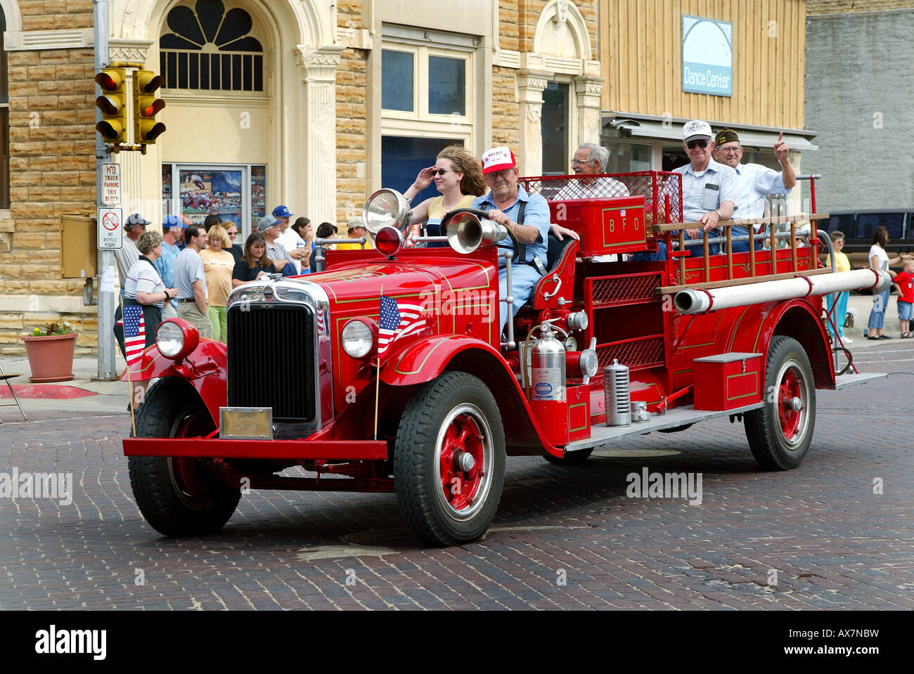 Small town parade, Kansas, USA Stock Photo - Alamy