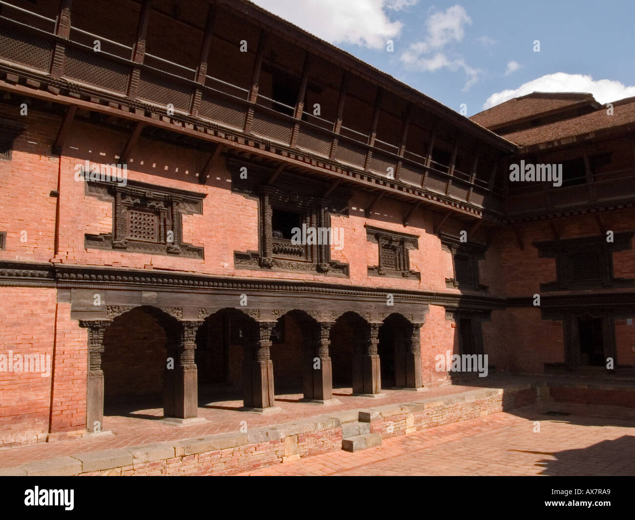 CHOWK or COURTYARD of Patan Museum Patan Kathmandu Valley Nepal Asia ...