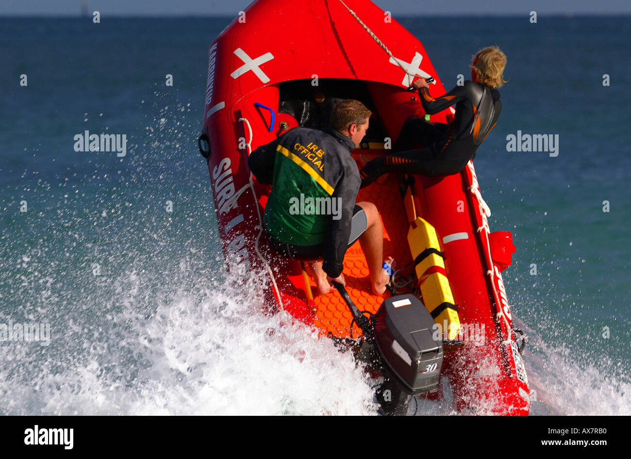 Australian surf rescue boats hi-res stock photography and images - Alamy