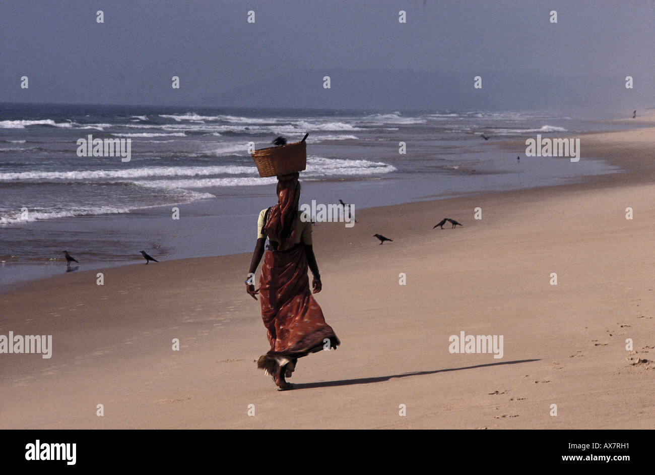 Sinquerim Beach, Fort Aquata Goa, Indien Stock Photo - Alamy