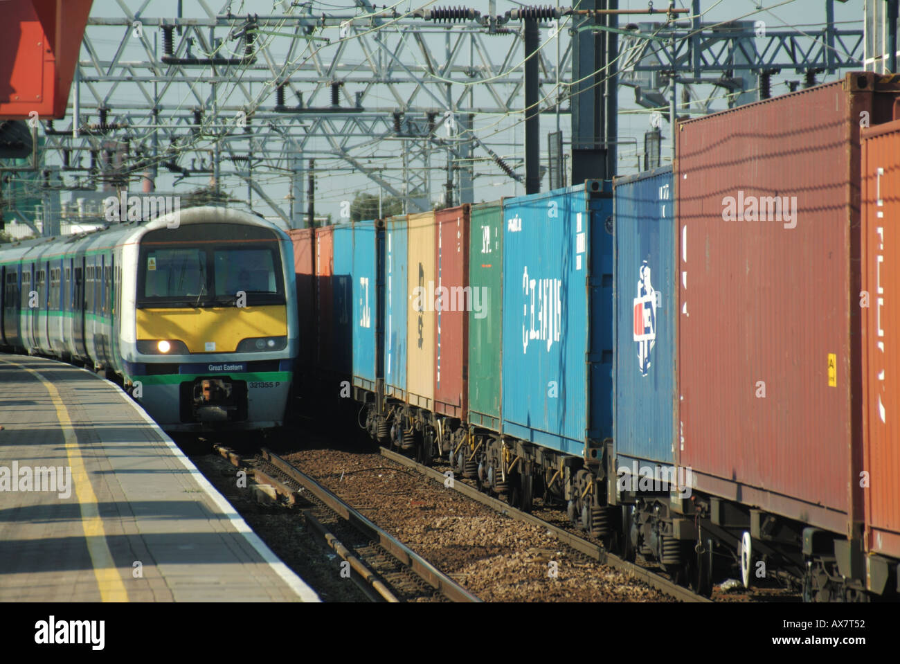 Freight wagon british railways railway hi-res stock photography and ...