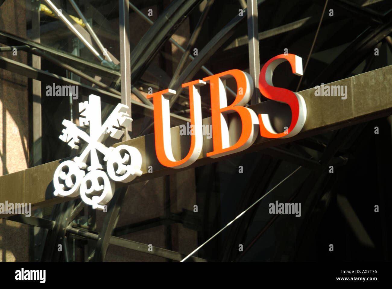 Swiss company logos on city hi-res stock photography and images - Alamy