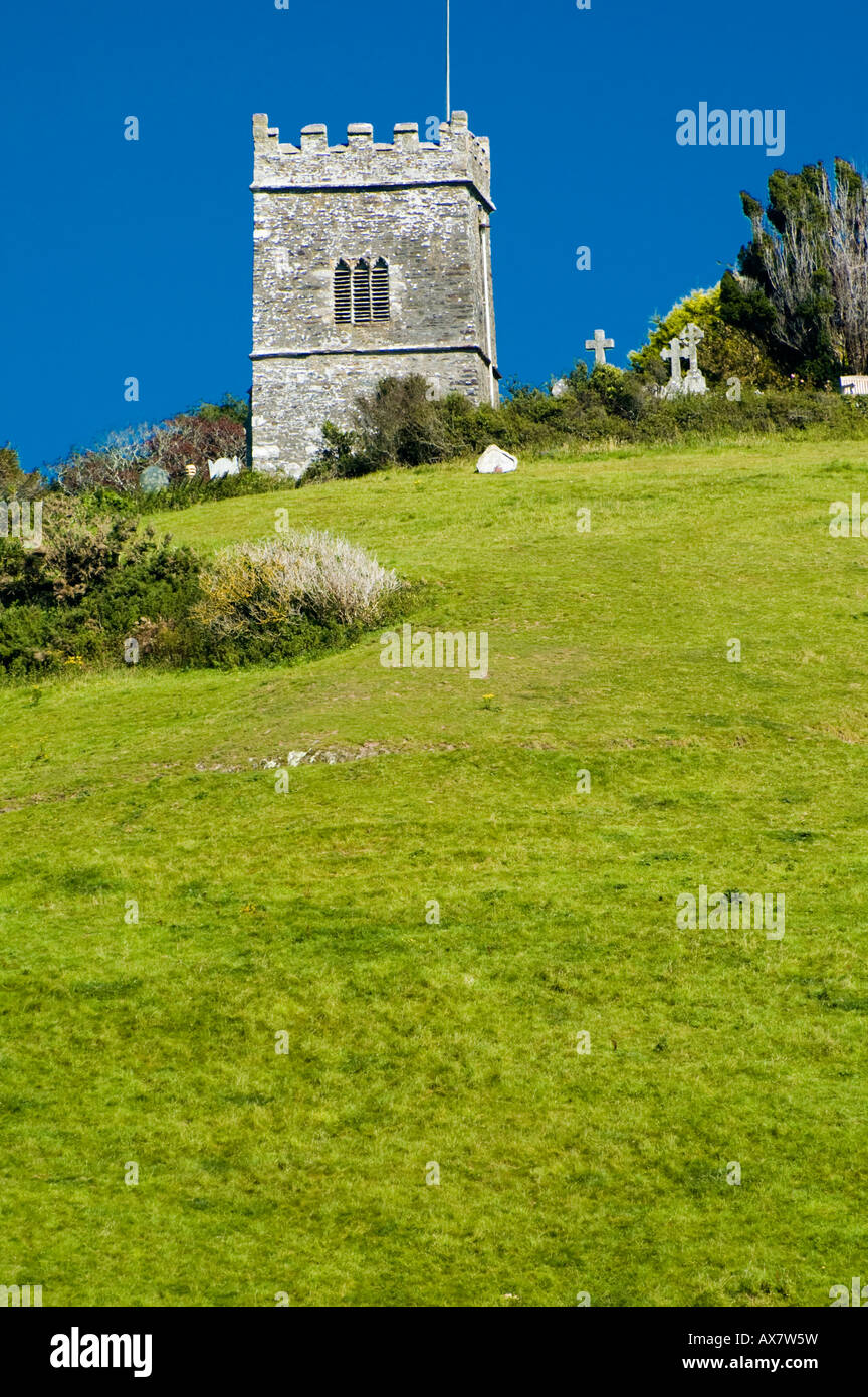 St tallanus church talland cornwall hi-res stock photography and images ...