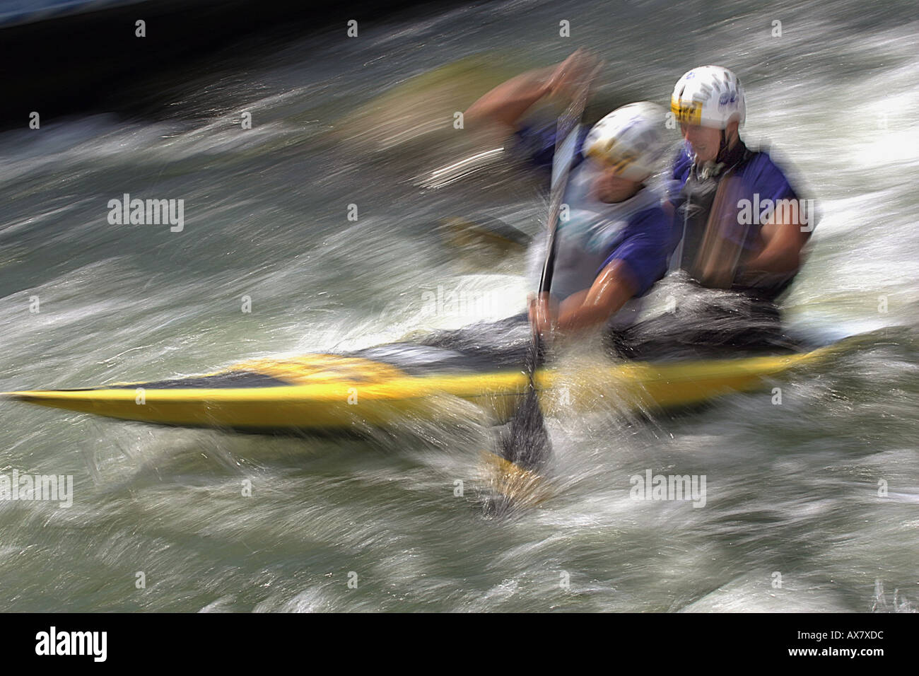 Double Canadian - Canadier Zweier- Typical Stock Photo - Alamy