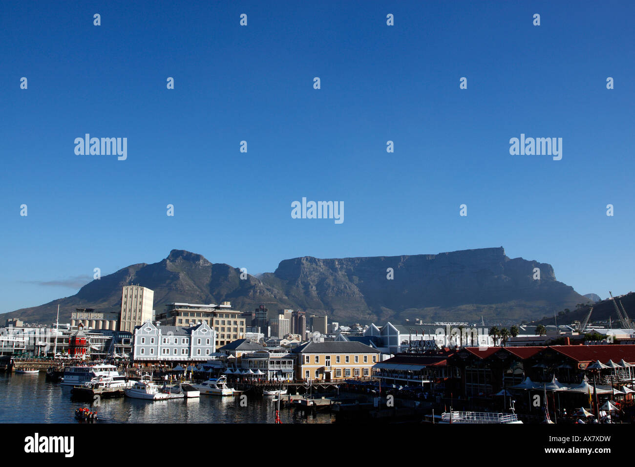 overlooking the cafes and restaurants at quay 5 v&a waterfront cape ...