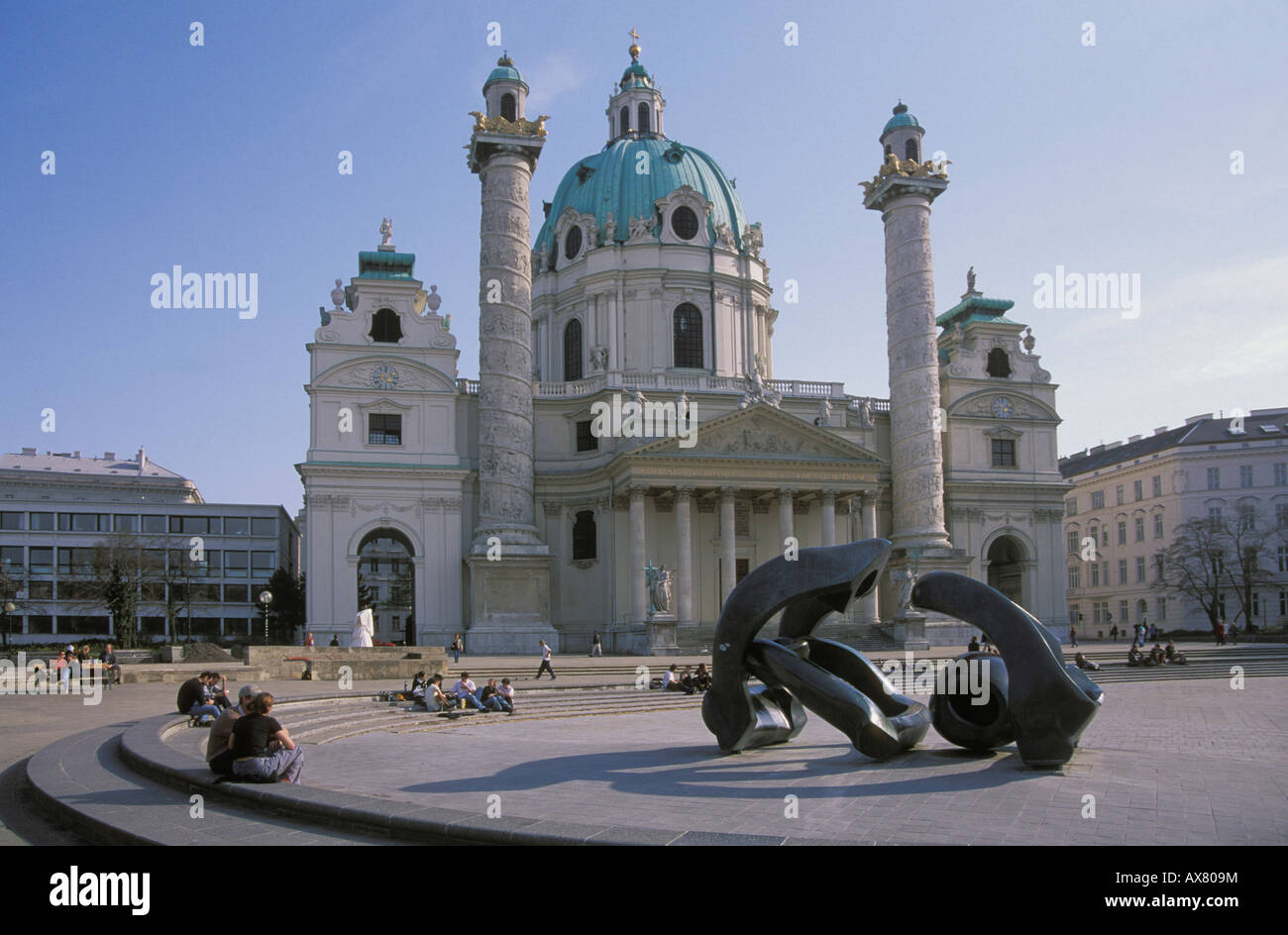 Church of St Karl Stock Photo - Alamy