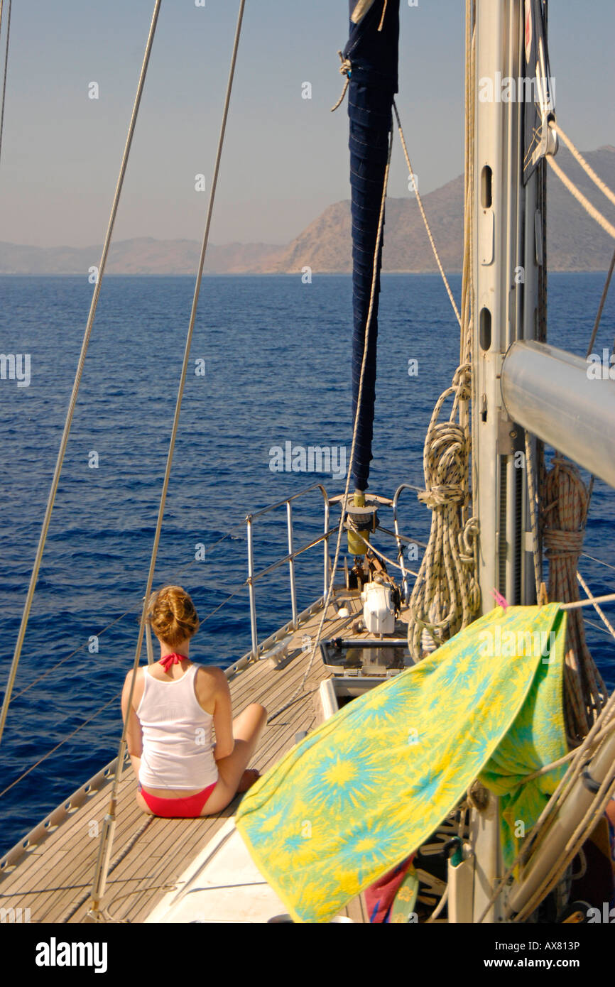 Sailing the Datca Peninsula, Turkey Stock Photo - Alamy