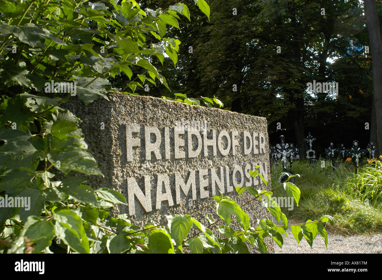 Nameless Cemetery Vienna High Resolution Stock Photography and Images ...