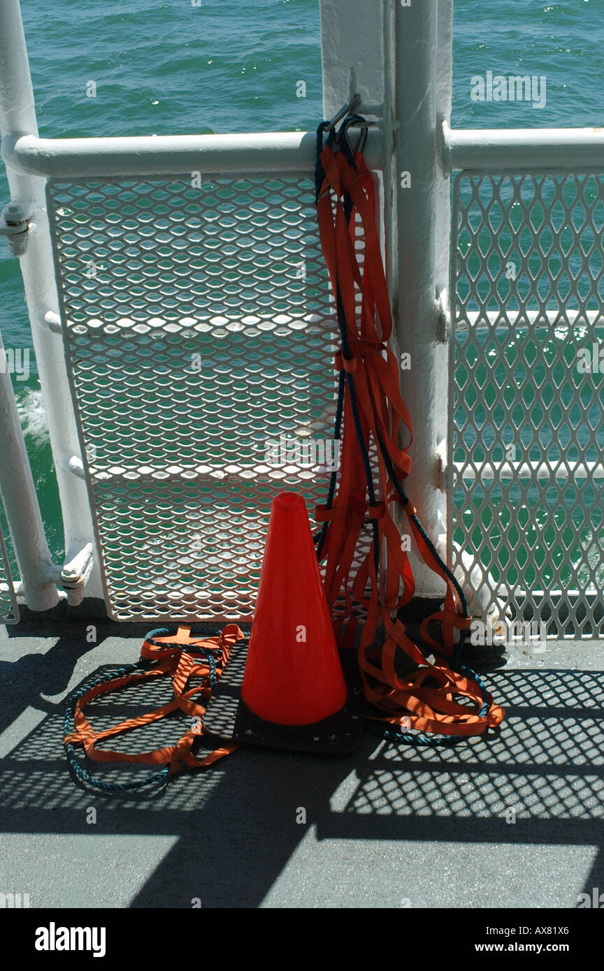 Rope and cone Stock Photo - Alamy